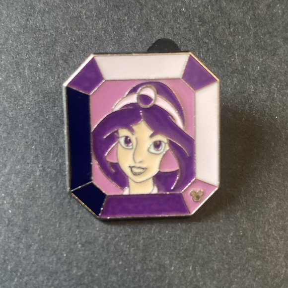 Disney | Other | Disney Pin Jasmine From Aladdin In A Jewel | Poshmark